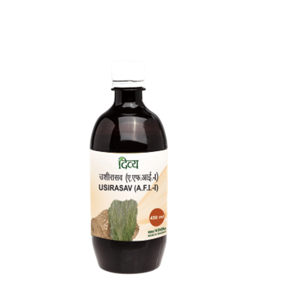 Patanjali Divya Usirasav - 450 ML - Organic Wellnesses