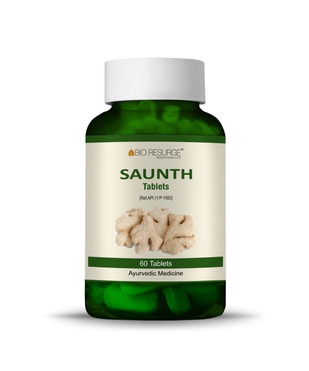 Bio Resurge Saunth Tablets - 60 tablets - Organic Wellnesses