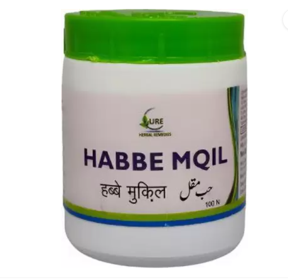 Cure Herbal Remedies Habbe Muqil Tablets - 100 Tabs - Organic Wellnesses