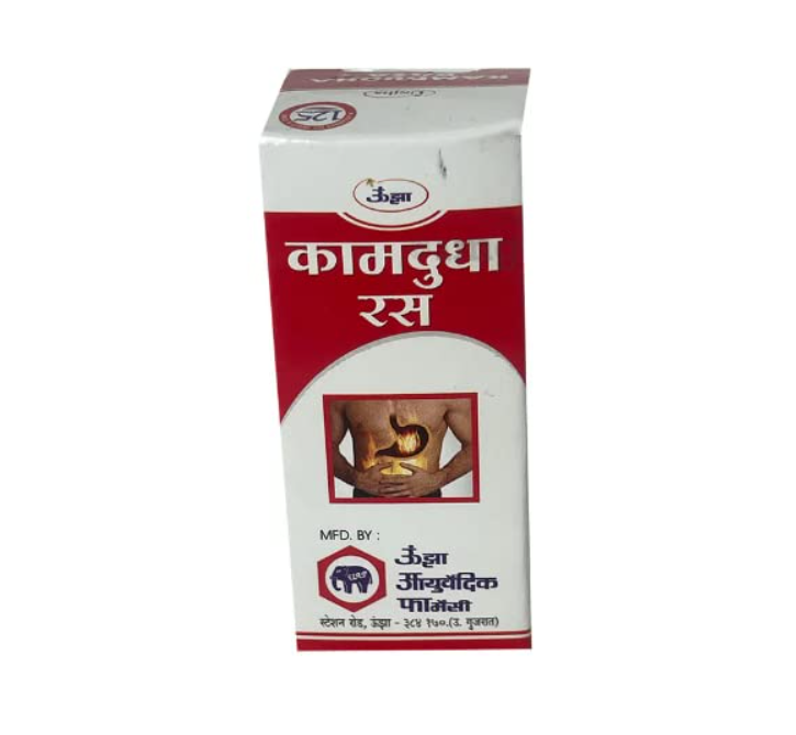 Unjha Kamdudha Ras (M.Y) Pack of 2 - 25 Tablets - Organic Wellnesses