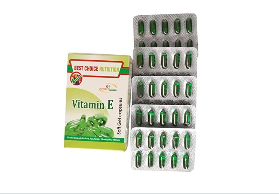 Best Choice Vitamin E Softgel Capsules - 50 Caps - Organic Wellnesses
