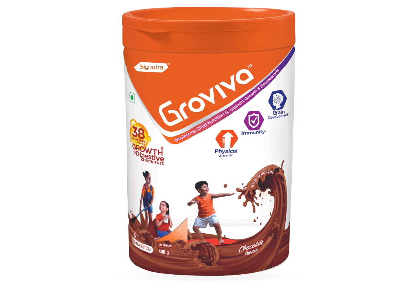 Groviva Child Nutrition Supplement Powder Jar - 400g (Chocolate ...