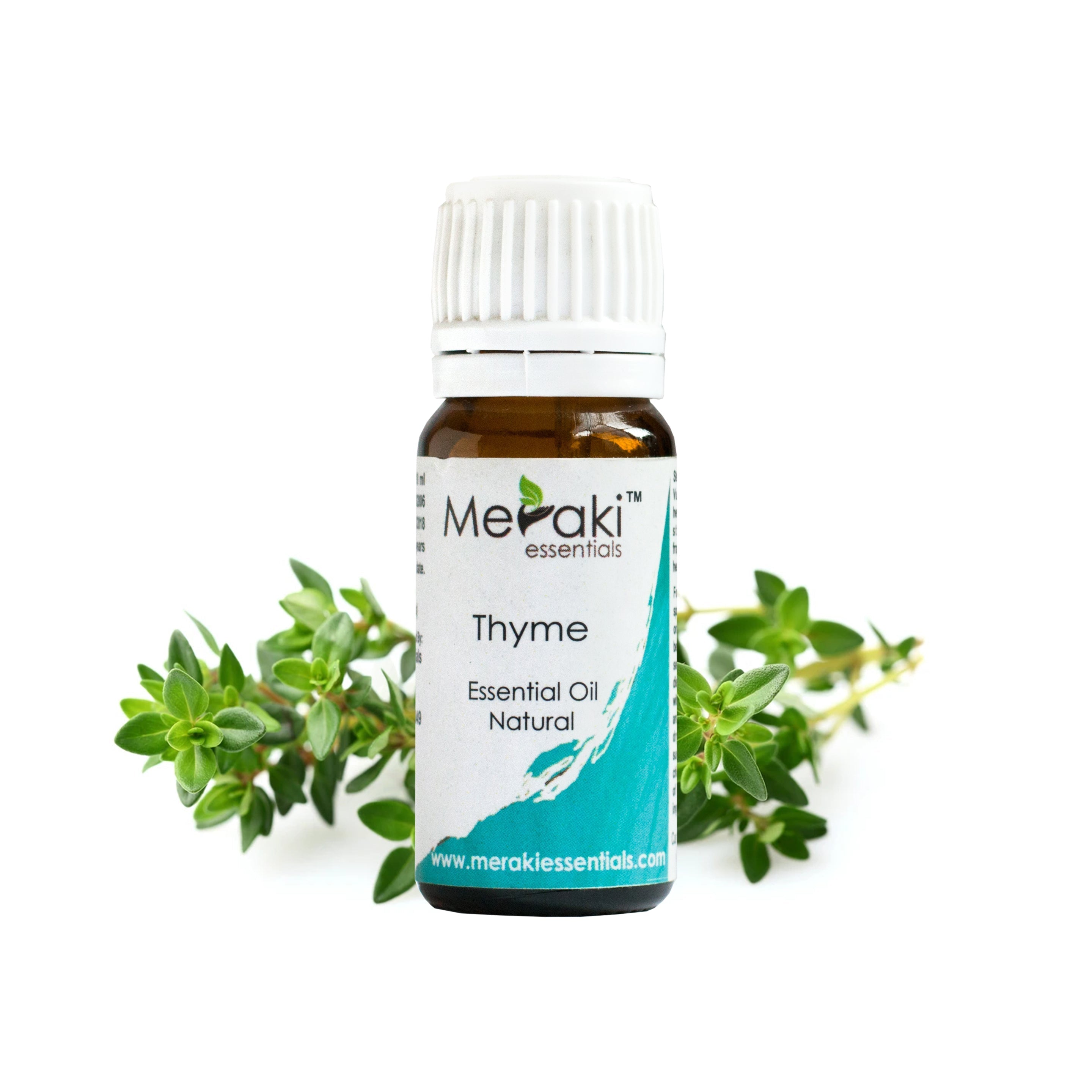 Meraki Essentials Thyme ct. thymol Essential Oil - 10 ml - Organic Wellnesses