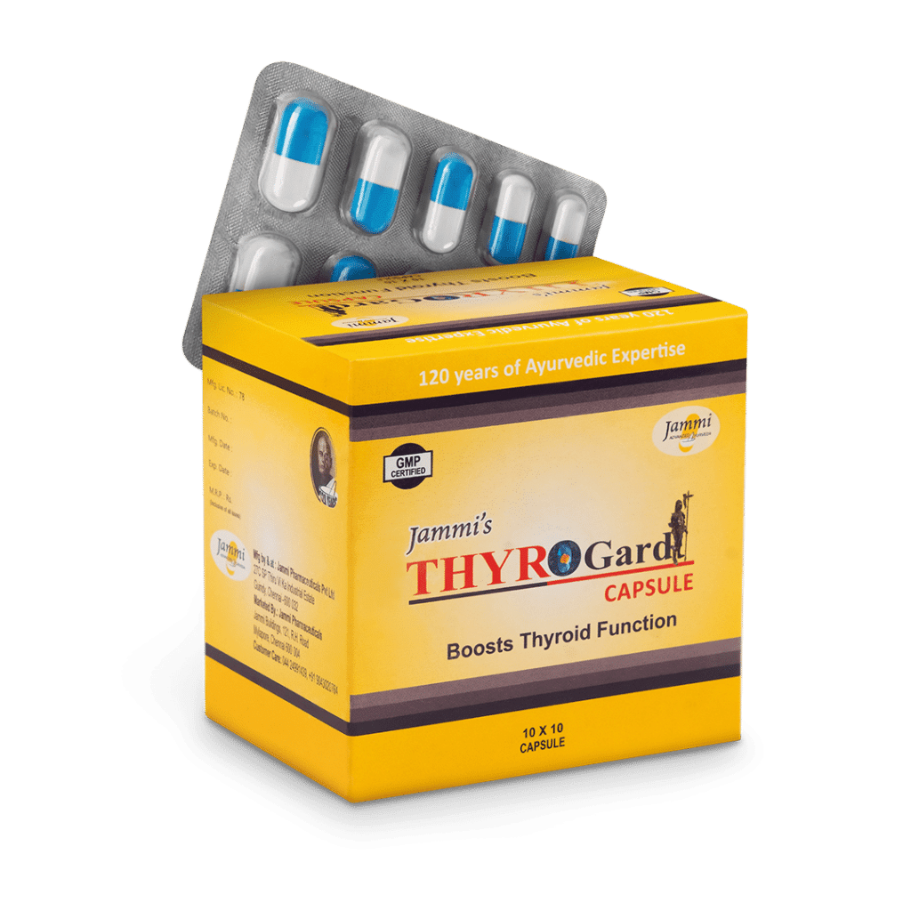 Jammi - Thyrogard Capsules - Organic Wellnesses