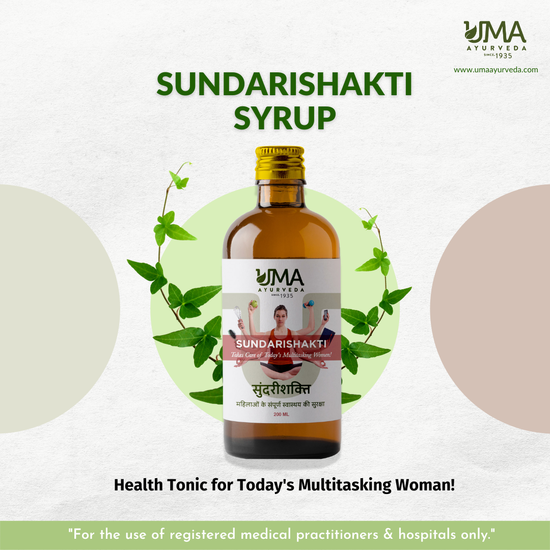 Uma Ayurveda Sundarishakti Syrup - Organic Wellnesses