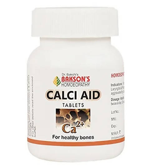 Bakson's Homeopathy Calci Aid Tablets - Organic Wellnesses