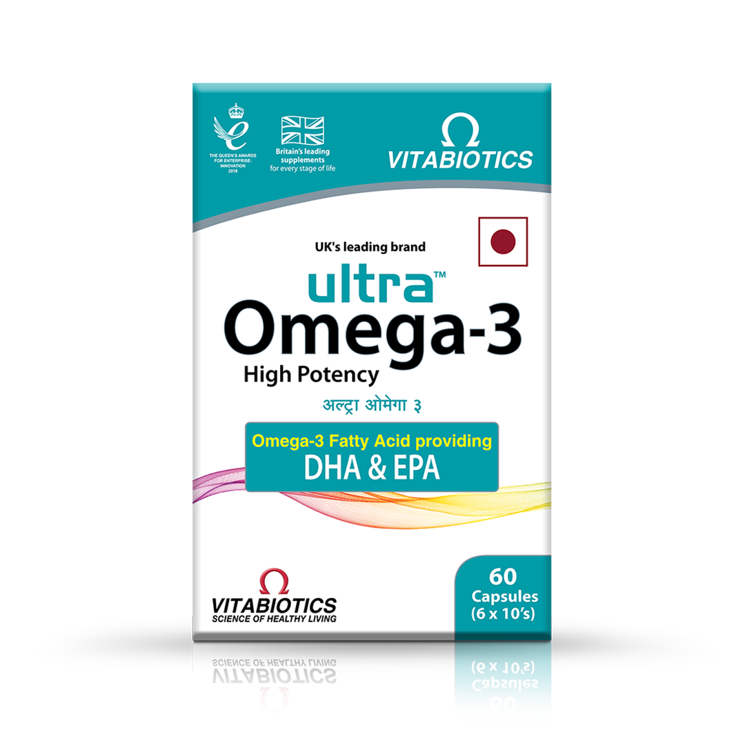Vitabiotics Ultra Omega-3 - 60 tabs - Organic Wellnesses