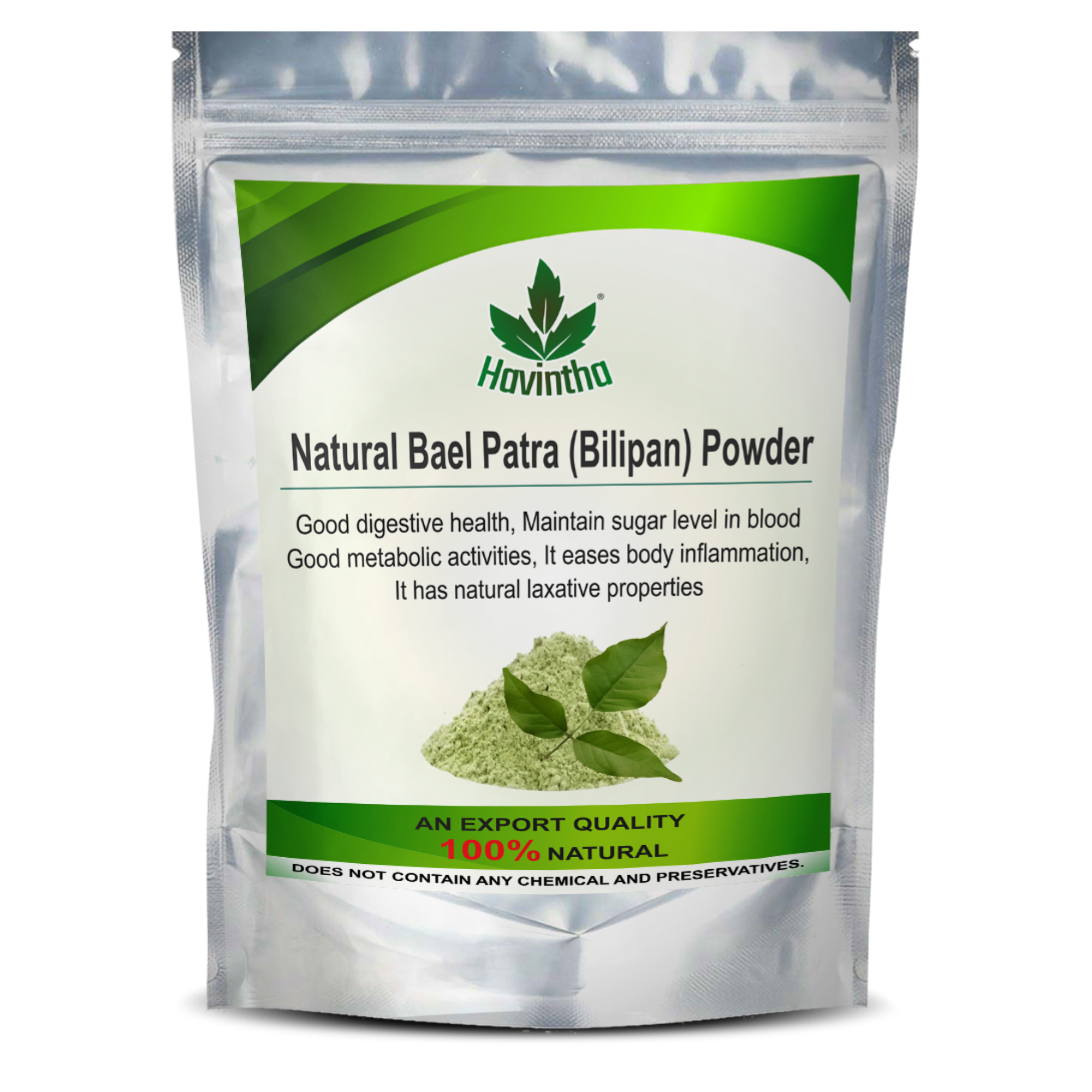Havintha Natural Bilva Bael Patra/Leaf Powder - 227 gms - Organic ...
