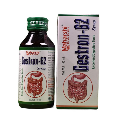 Maharshi Badri Gestron-62 Syrup - 200 ml - Organic Wellnesses