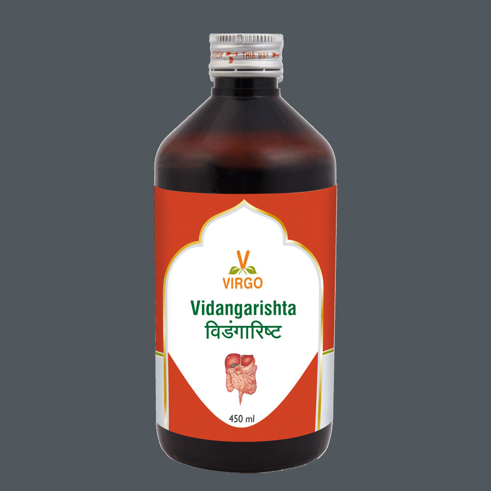 Virgo Vidangarishta - 450ml - Organic Wellnesses