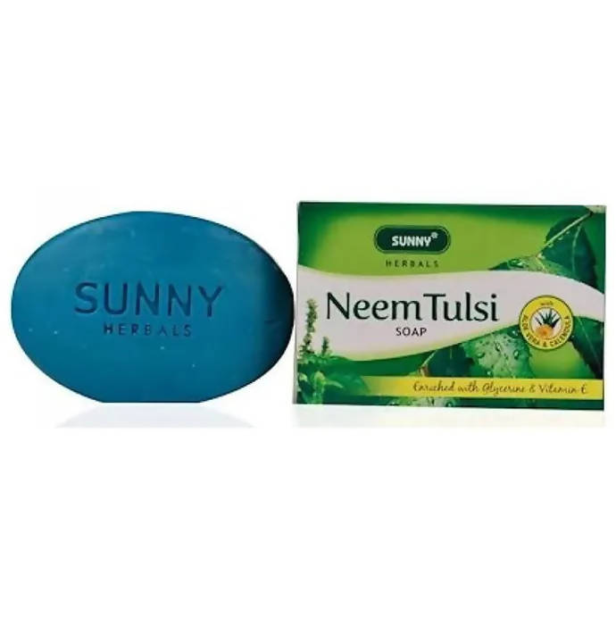 Bakson's Sunny Herbals Neem Tulsi Soap - Organic Wellnesses