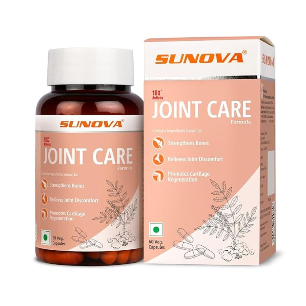 Sunova Herbal Formula with Boswellia & Hadjod - 60 caps - Organic ...
