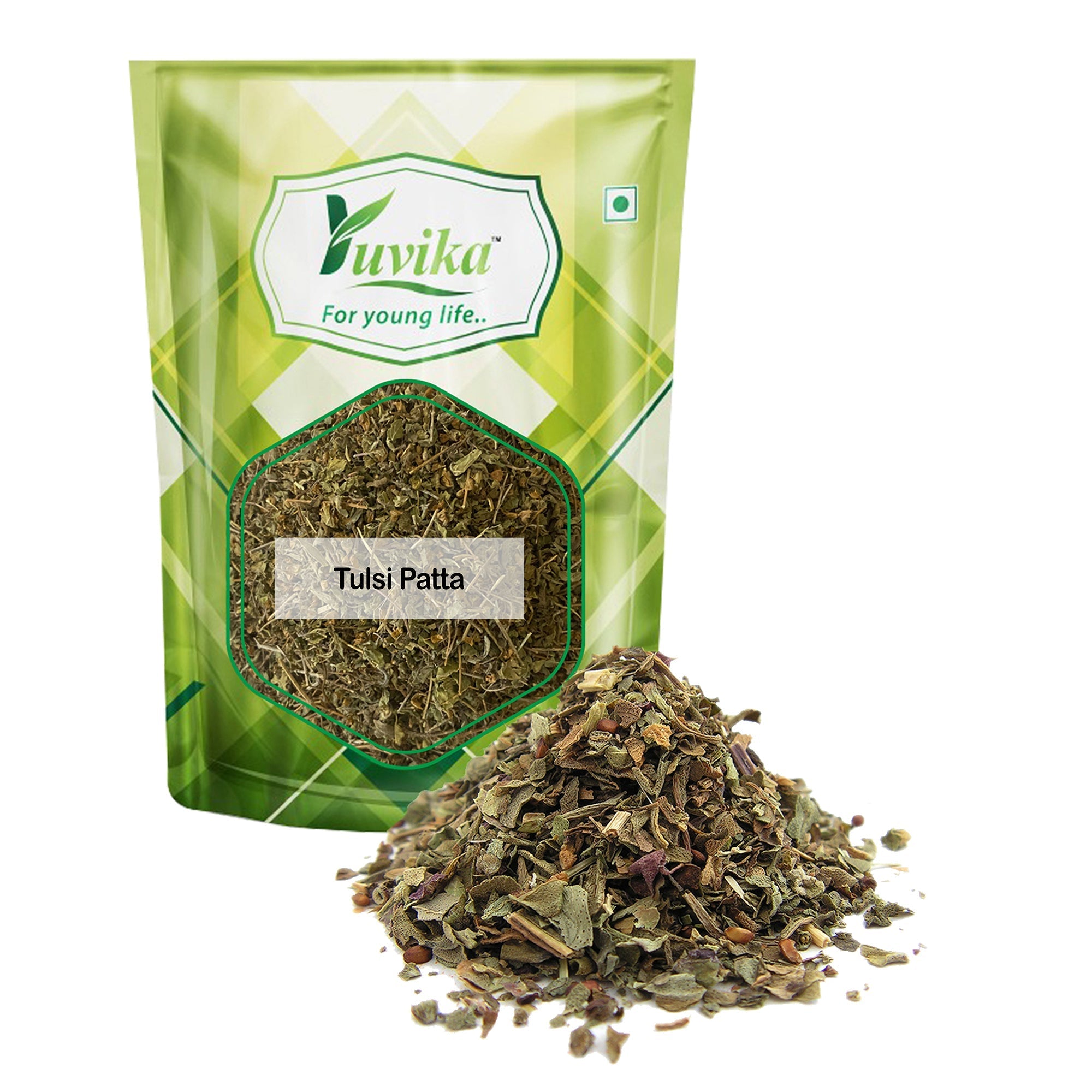 Yuvika Tulsi Patta - Ocimum Tenuiflorum - Basil Leaves - Organic Wellnesses