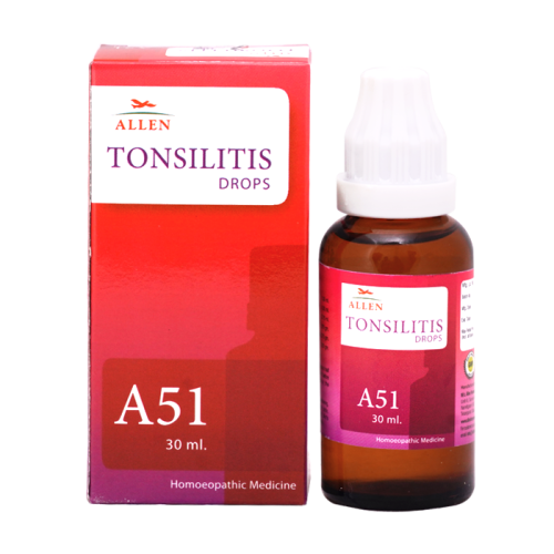 Allen Homeopathy A51 Drops - Organic Wellnesses