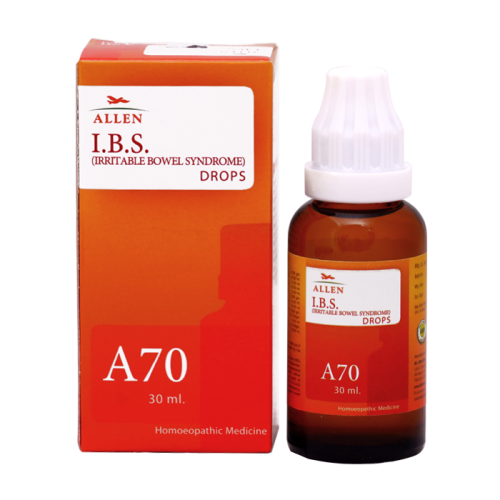 Allen Homeopathy A70 IBS (Irritable Bowel Syndrome) Drops - Organic ...