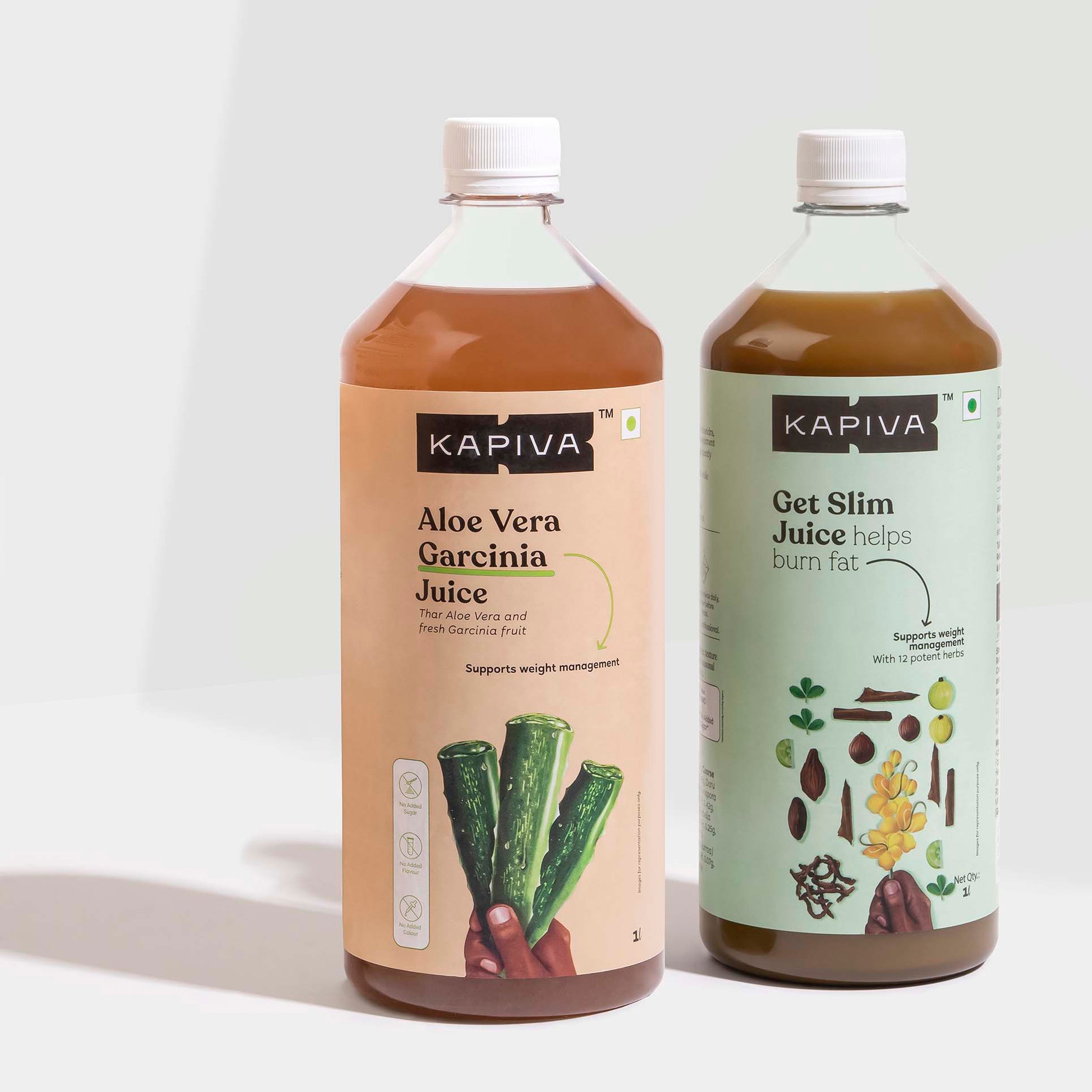 Kapiva Ayurveda Slim Fit Combo - Organic Wellnesses