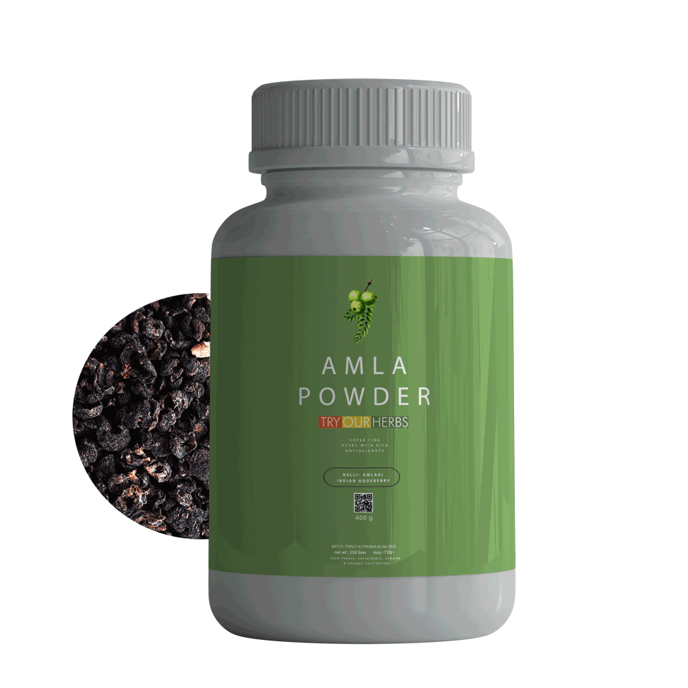 Try Our Herbs Pure Amla Powder - Organic Wellnesses