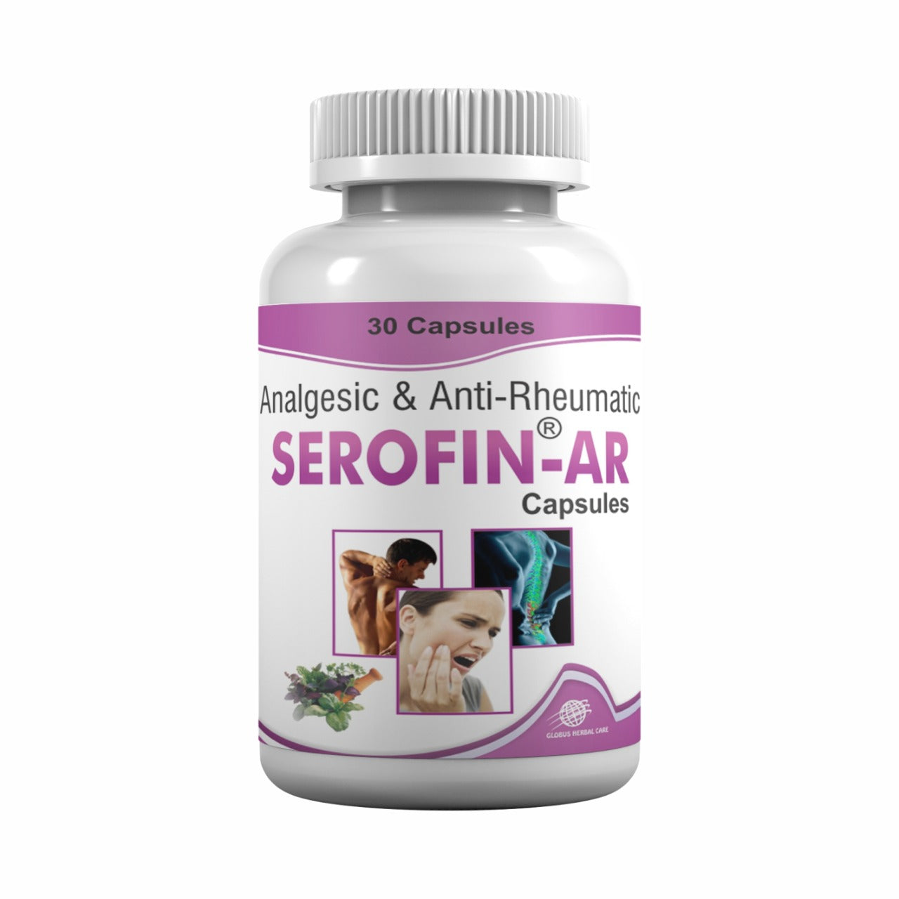 Globus Naturals Serofin AR Joint Support Capsules - 30 tabs - Organic ...