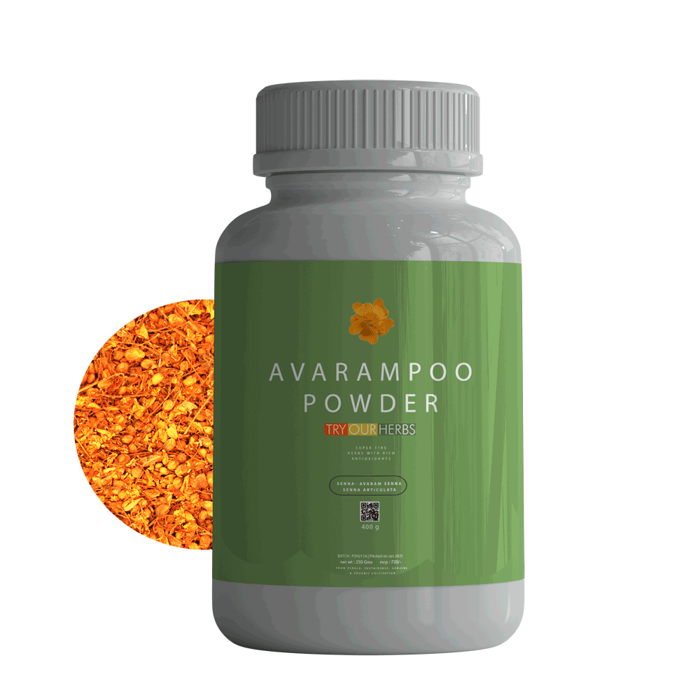 Try Our Herbs Avaram Poo Powder - Organic Wellnesses