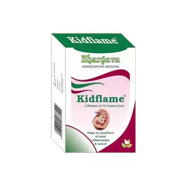 Bhargava Kidflame Tablet - 30 Tabs - Organic Wellnesses