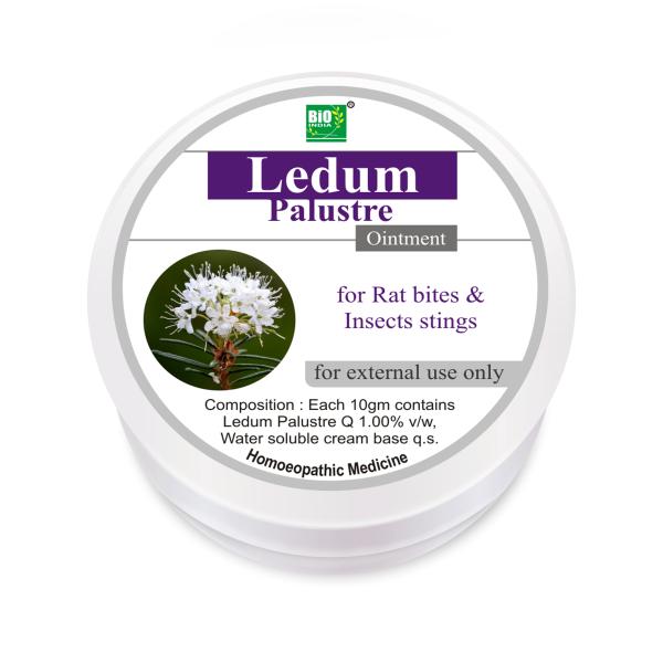 Bio India Ledum Palustre Ointment - 30 gm - Organic Wellnesses