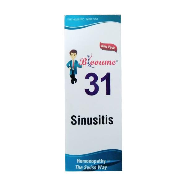 Bioforce Blooume 31 sinusitis Drops - 30 ml - Organic Wellnesses
