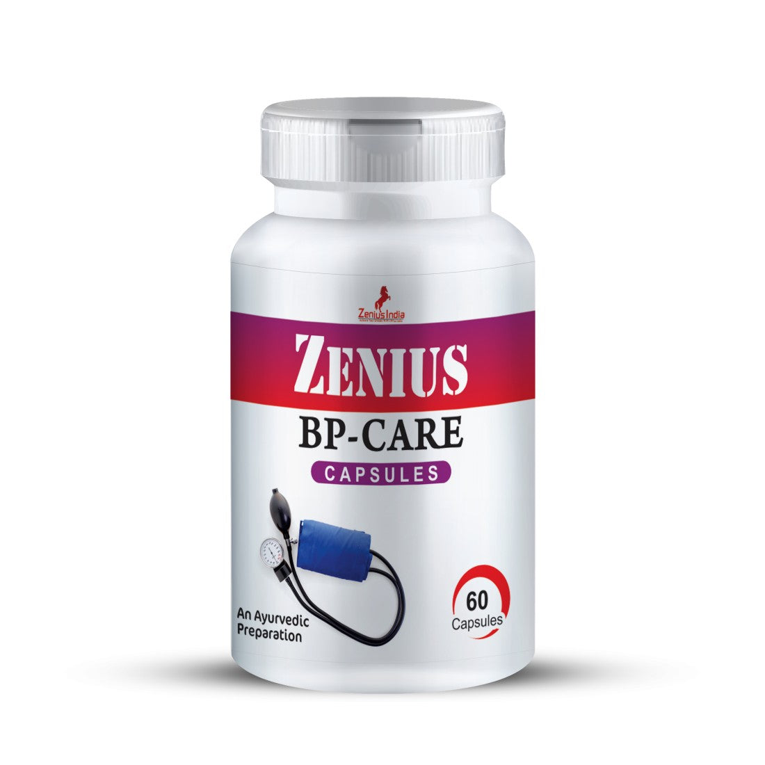 Zenius India Bp Care Capsules - 60 Caps - Organic Wellnesses