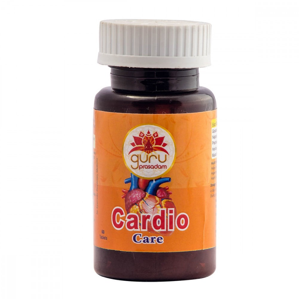 Guru Prasadam Cardio Care Tablets - 60 - Organic Wellnesses