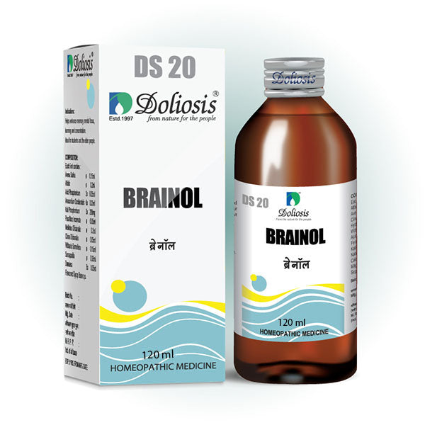 Doliosis Brainol Syrup - 120 ml - Organic Wellnesses