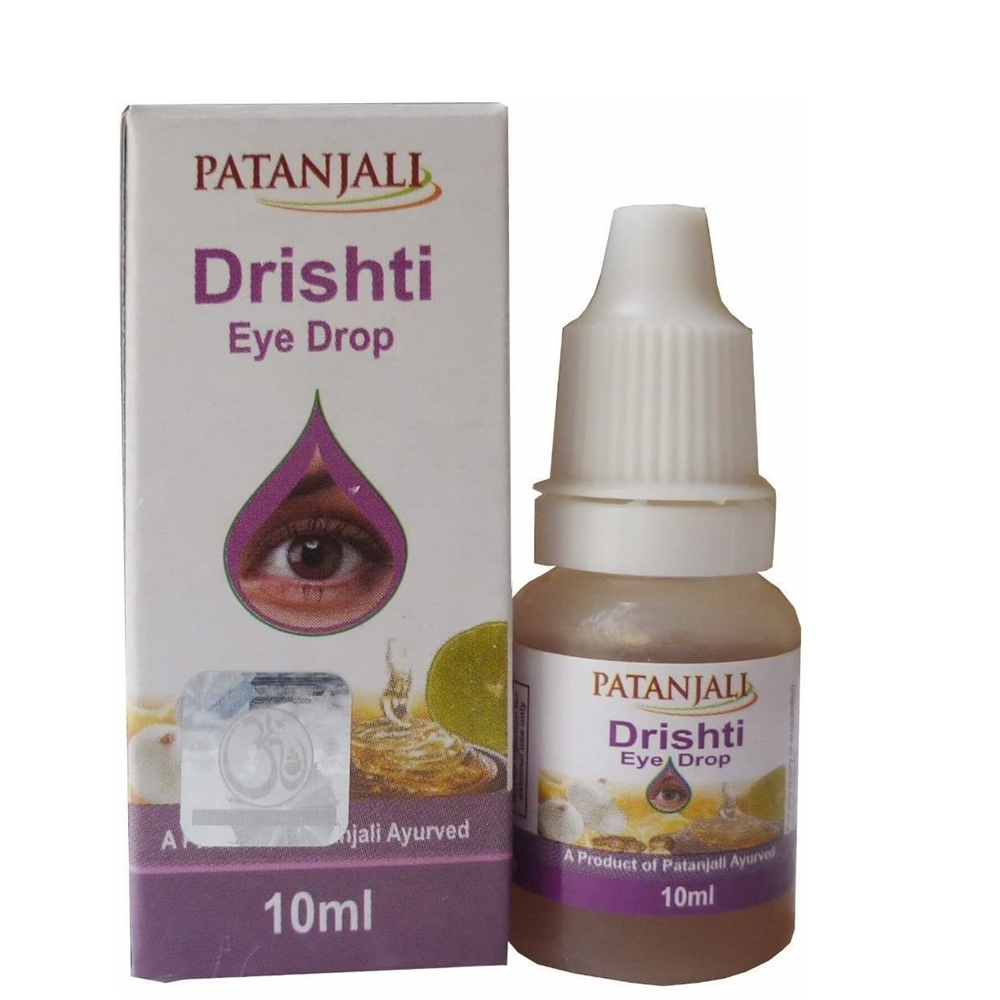 Patanjali Drishti Eye Drop - 10 ml - Default Title - Organic Wellnesses