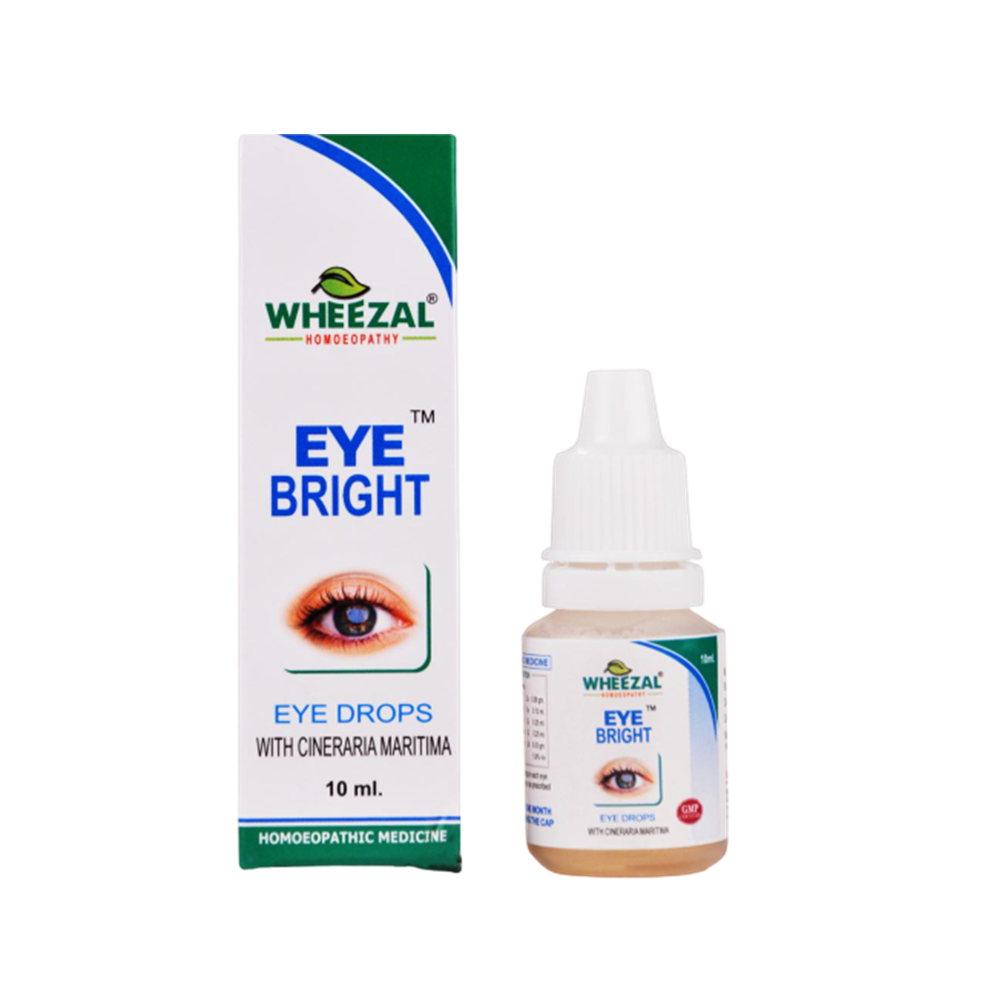 Wheezal Homeopathy Eye Bright Eye Drops - 10 ml - Default Title ...