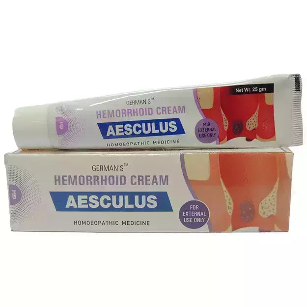 German's Aesculus Hemorrhoid Cream - 25 gms - Organic Wellnesses