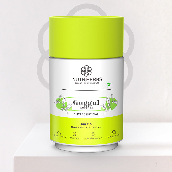 Nutriherbs Guggul Extract Supplement - 60 tabs - Organic Wellnesses