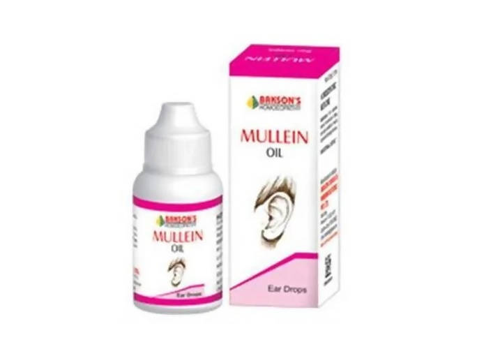 Bakson's Homeopathy Mullein Oil (Ear Drops) - Organic Wellnesses