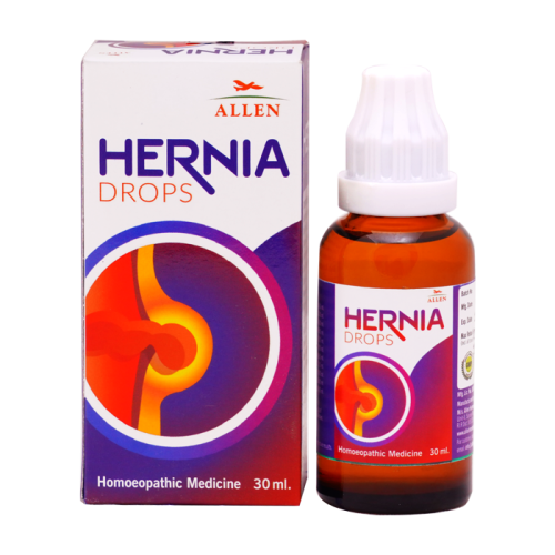 Allen Homeopathy Hernia Drops - Organic Wellnesses