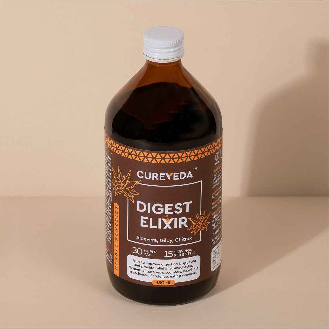 Cureveda Digest Elixir - Organic Wellnesses