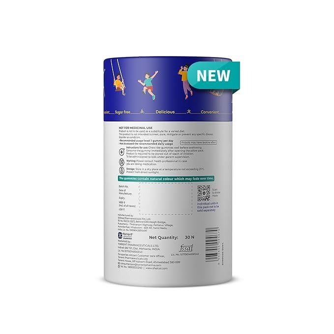 Shelcal Pro Kids Gummies - 30 gummies - Organic Wellnesses