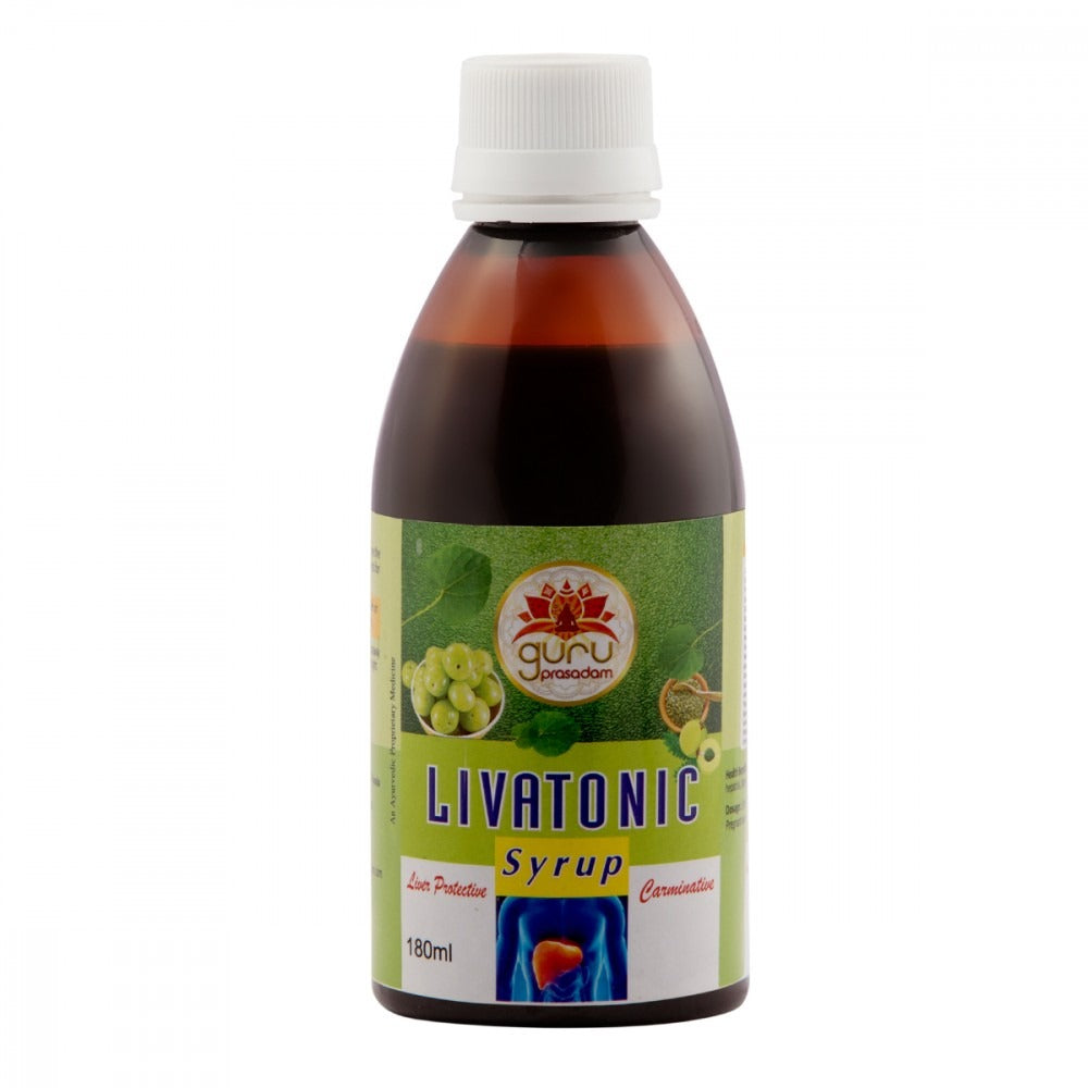 Guru Prasadam Liva Tonic Syrup - 180 ml - Organic Wellnesses