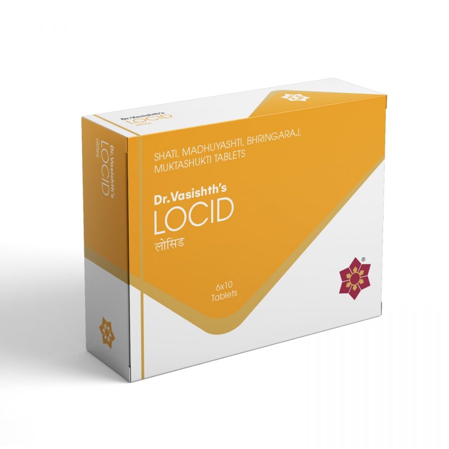 Dr. Vasishth's Locid - 60 tabs - Organic Wellnesses