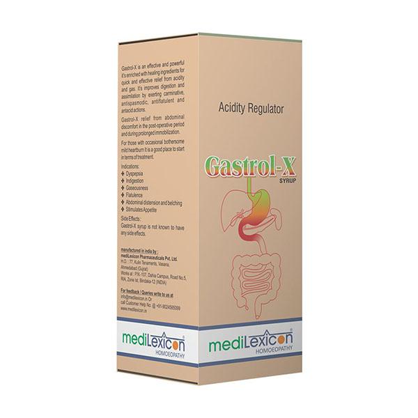 Medilexicon Gastrol-X Syrup - Organic Wellnesses