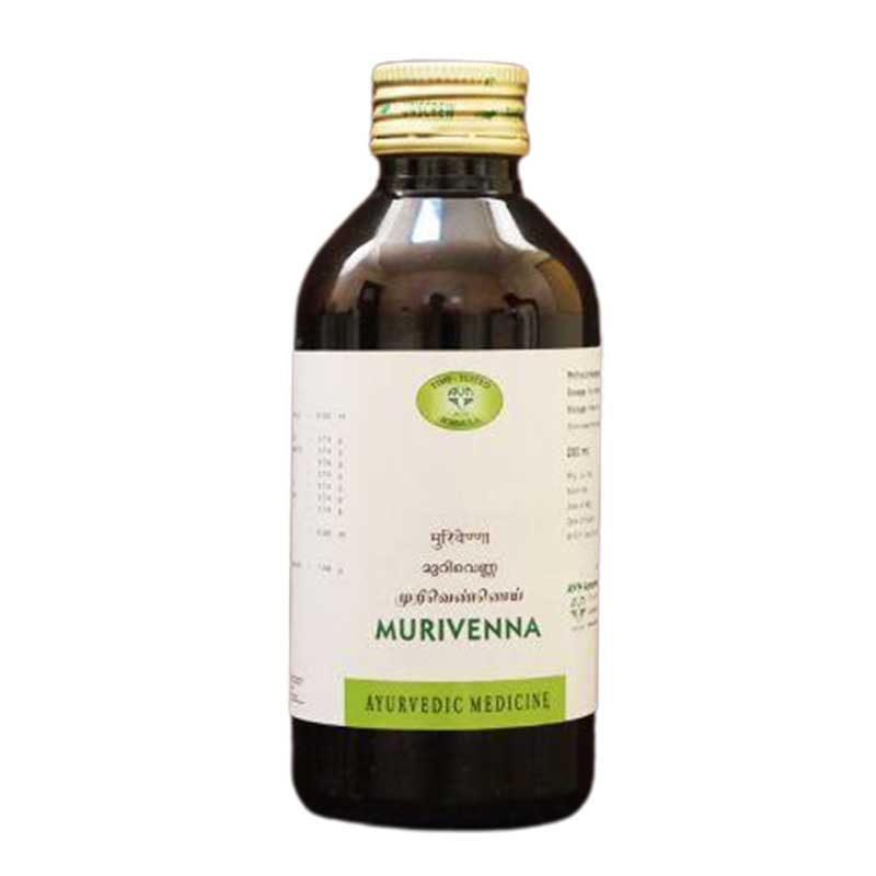 AVN Ayurveda Murivenna Tailam - 200 ml - Organic Wellnesses