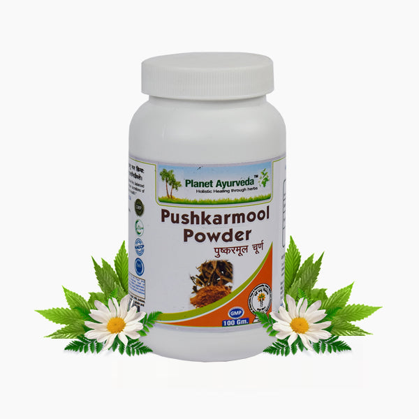 Planet Ayurveda Pushkarmool Powder - 100 gms - Organic Wellnesses