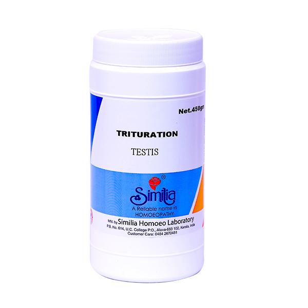 Similia Testis Trituration Tablet - 3X / 450 gms - Organic Wellnesses
