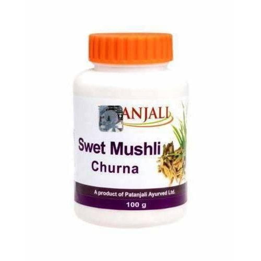 Patanjali Divya Swet Mushli Churna - 100 gms - Organic Wellnesses
