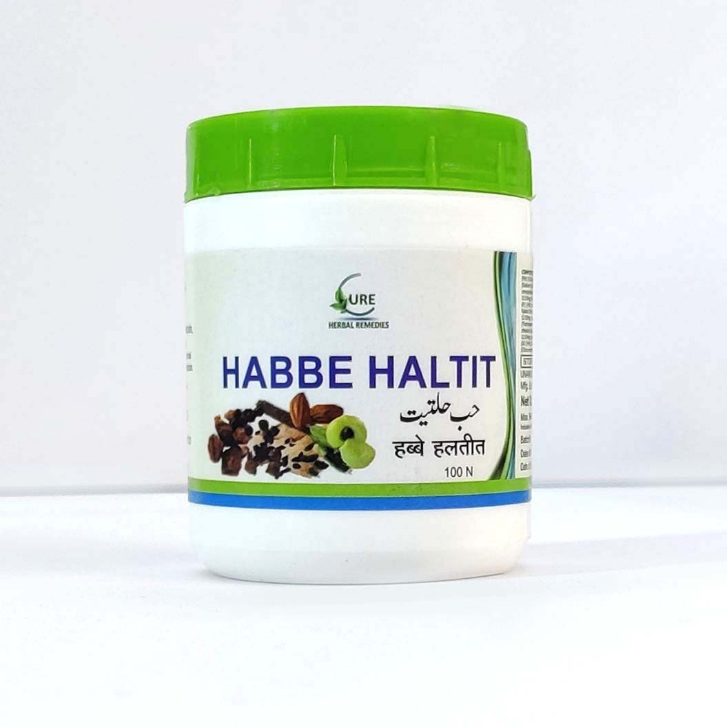 Cure Herbal Remedies Habbe Haltit Tablets - 100 Tabs - Organic Wellnesses